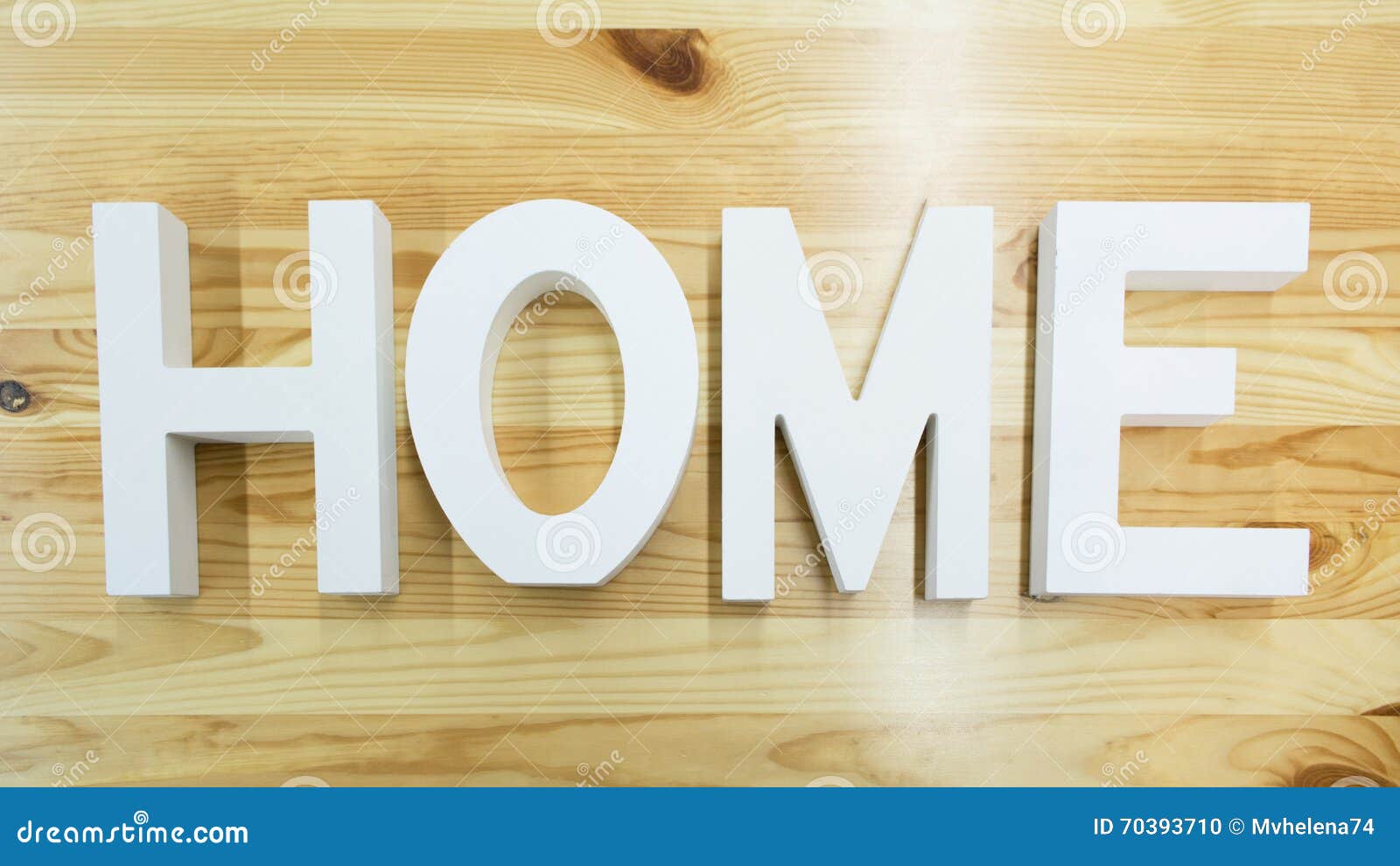 The Word Home on the Wooden Background Stock Photo - Image of symbol ...
