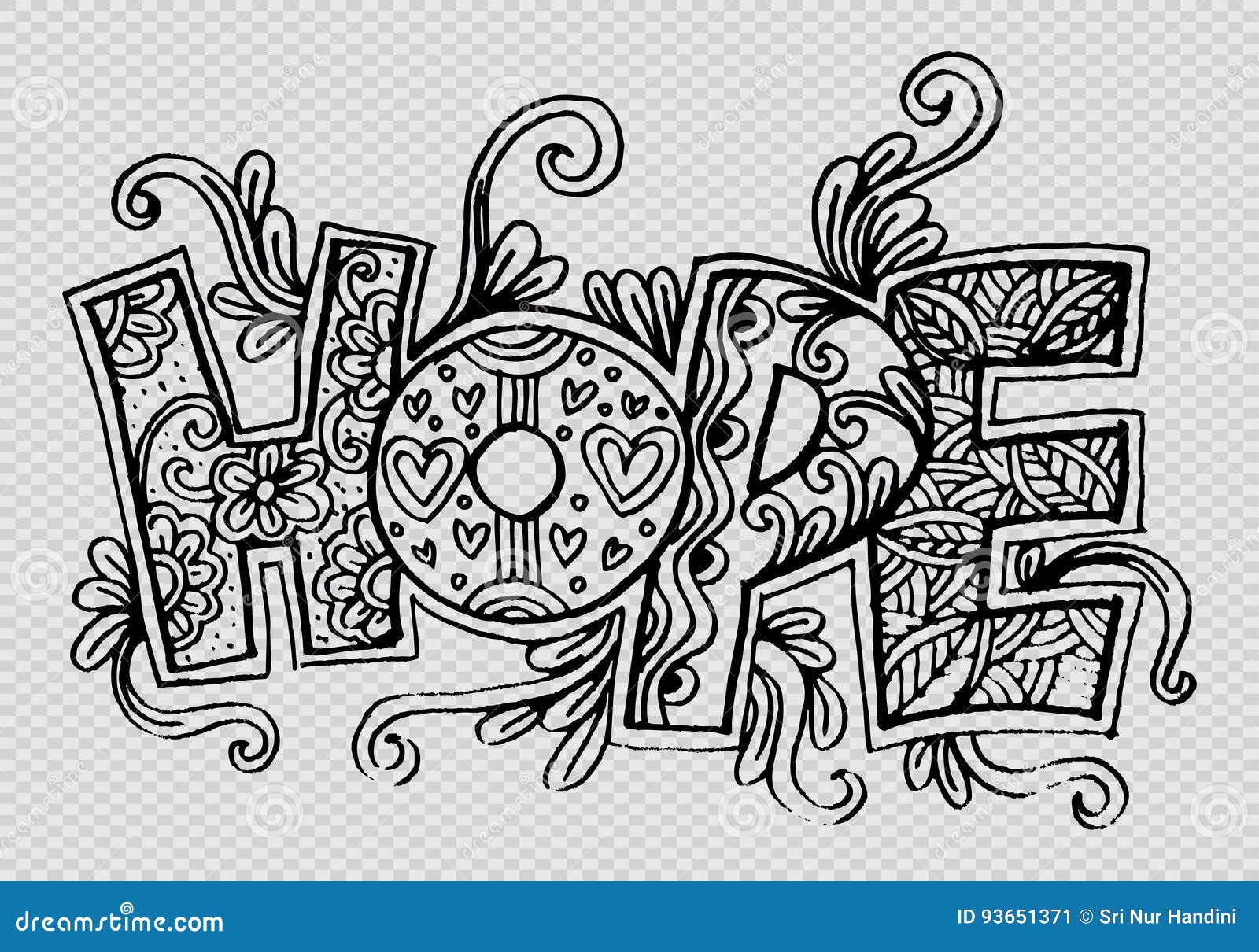 Zentangle Jesus Christ Vector Illustration | CartoonDealer.com #112035832