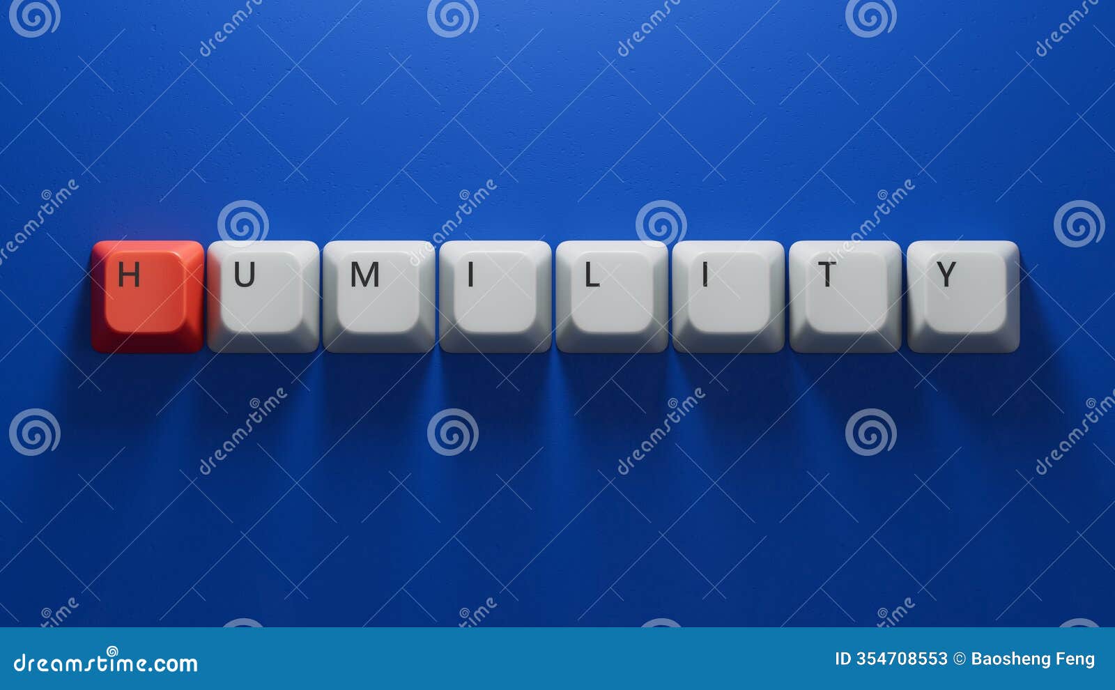 The Word Humility Is Written On Wooden Cubes. Royalty-Free Stock ...