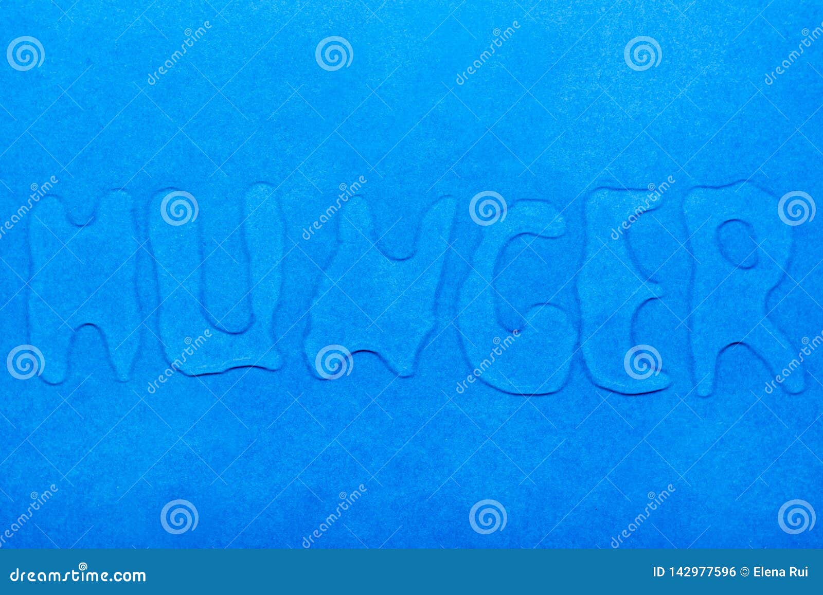Hunger Word On Slice Of Bread. Royalty-Free Stock Photo | CartoonDealer ...