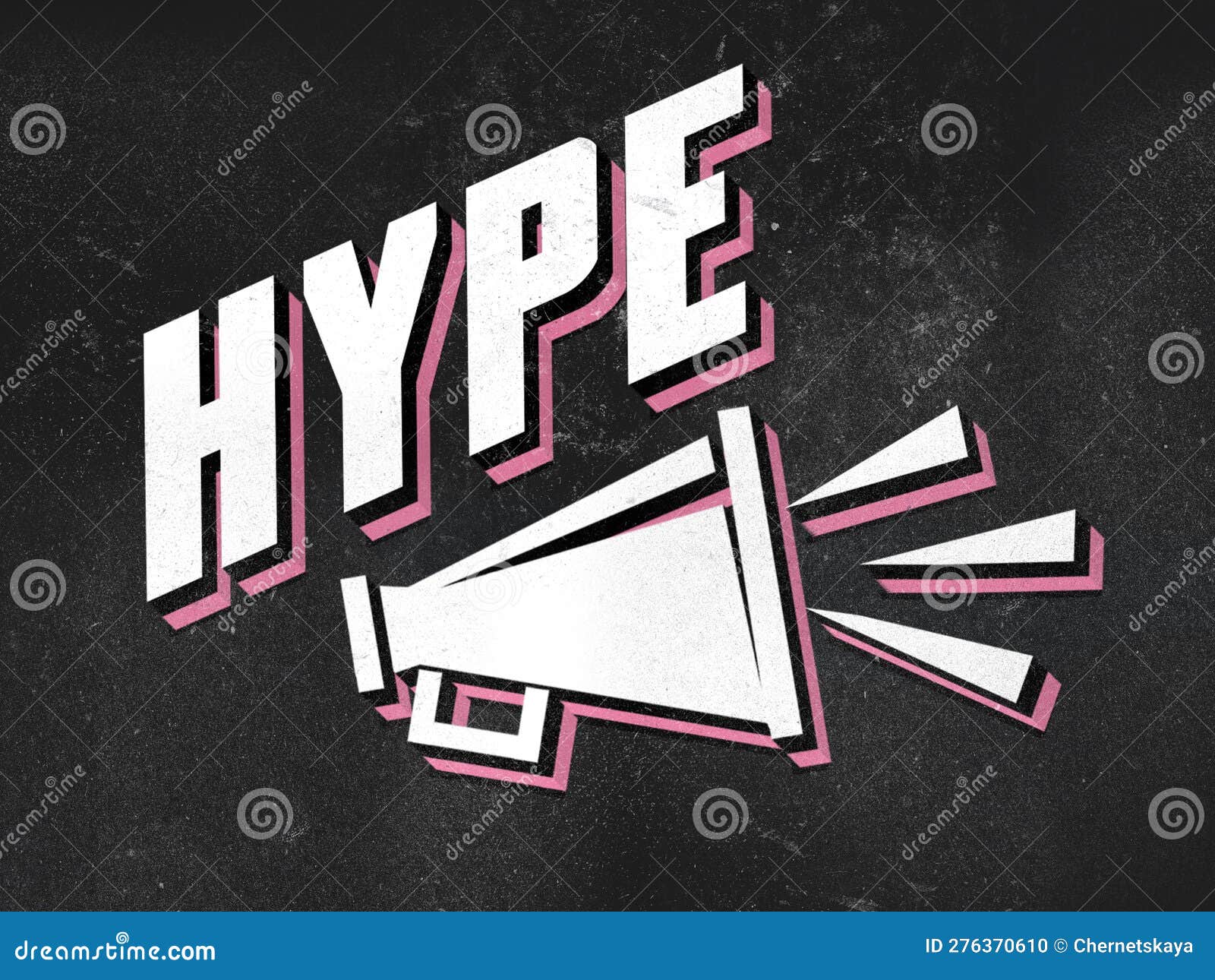 Word Hype. Vector Triangular Letters | CartoonDealer.com #109742714