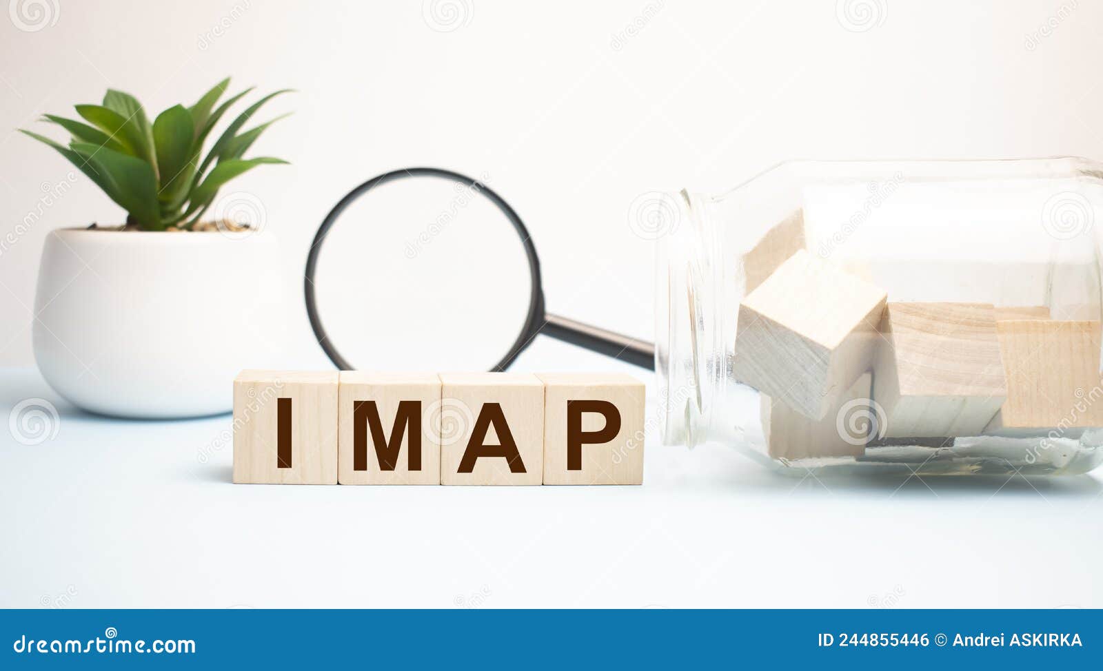 Word IMAP (Internet Message Access Protocol) on Keyboard Background ...