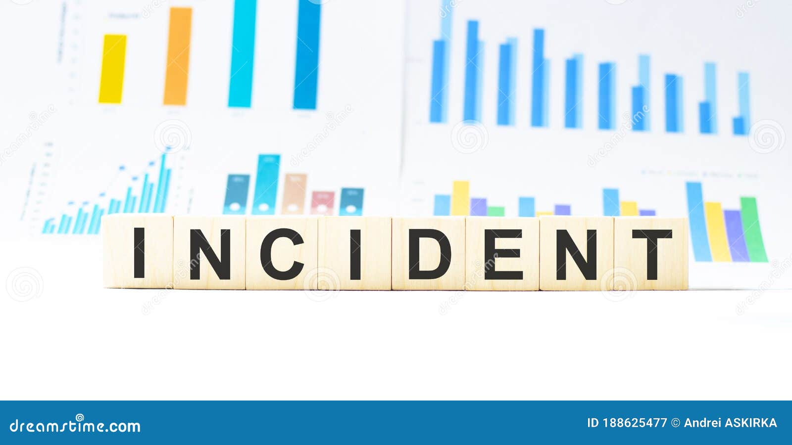 Word INCIDENT Made with Wood Building Blocks Stock Image - Image of ...