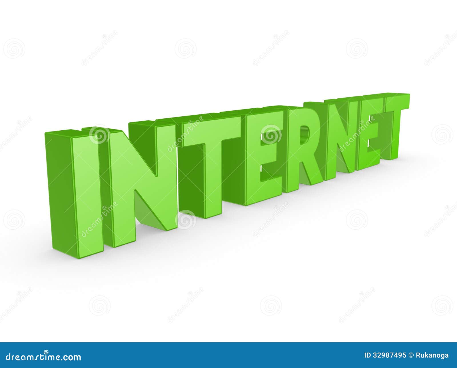 Word INTERNET. stock illustration. Illustration of digital - 32987495