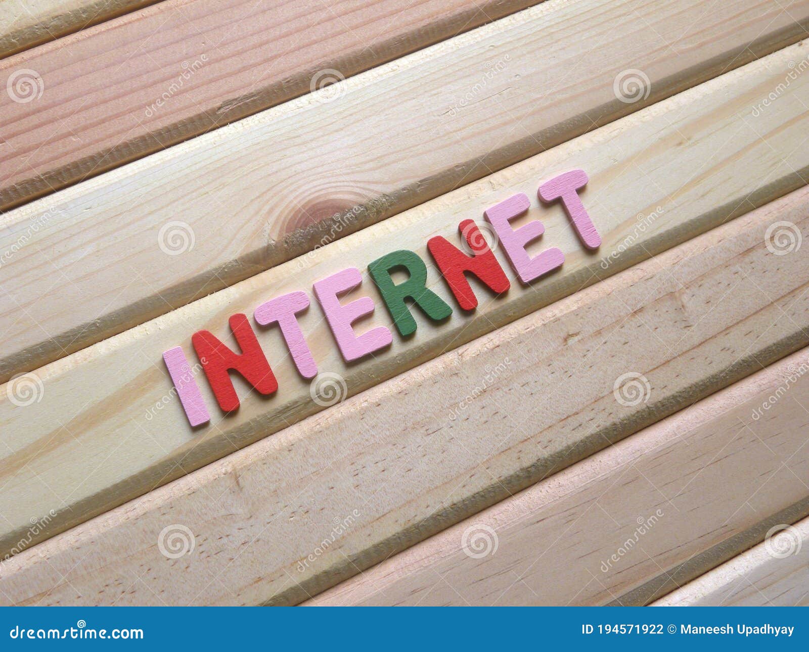 Interconnected Word On Map Showing Global Networks Stock Image ...