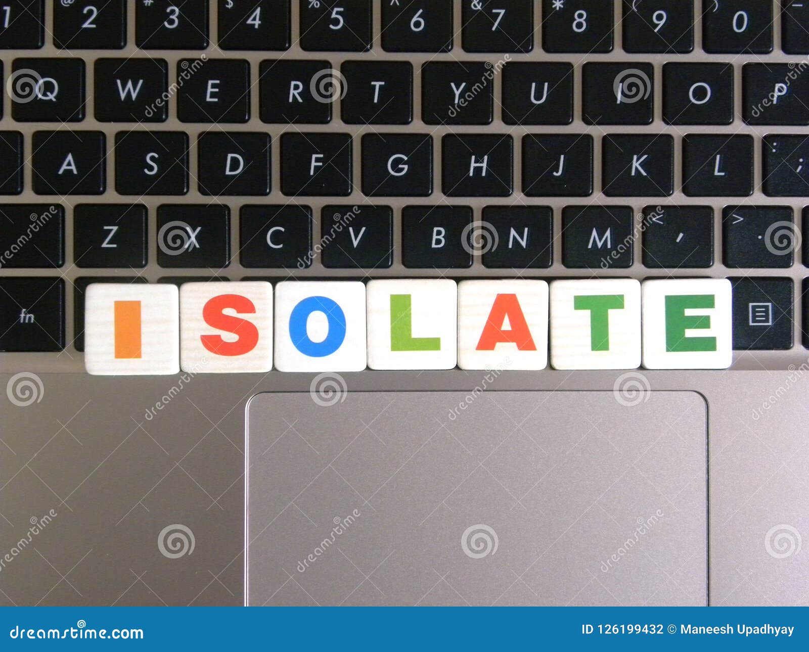 Word Isolate on Keyboard Background Stock Photo - Image of english ...