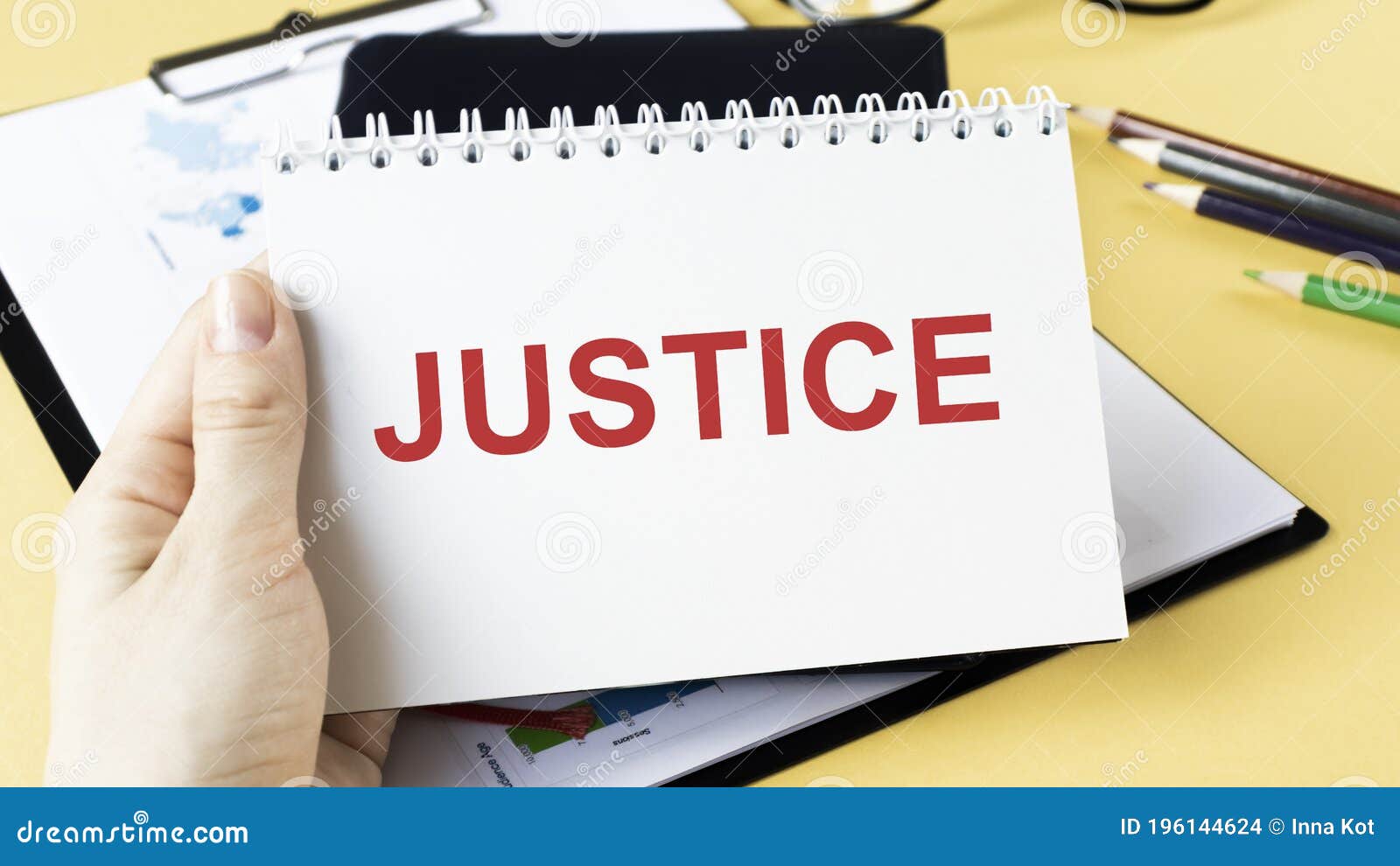 The Word Judgment is Written on a Notebook. Stock Photo - Image of ...