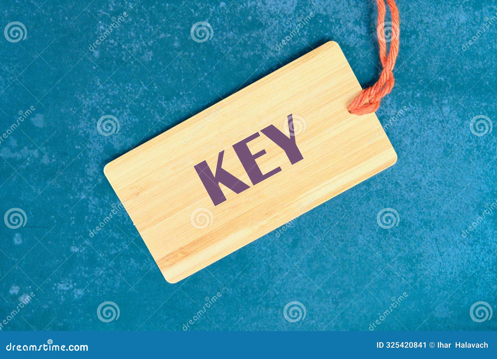 The Word Key on a Card with a String Stock Image - Image of research ...