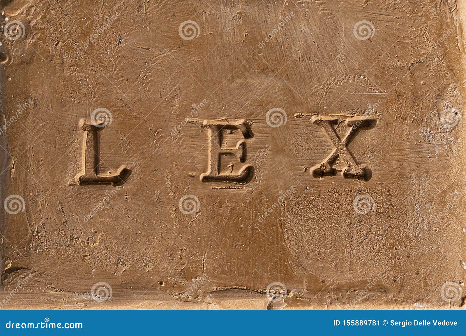 The word Lex stock image. Image of carve, text, historic - 155889781