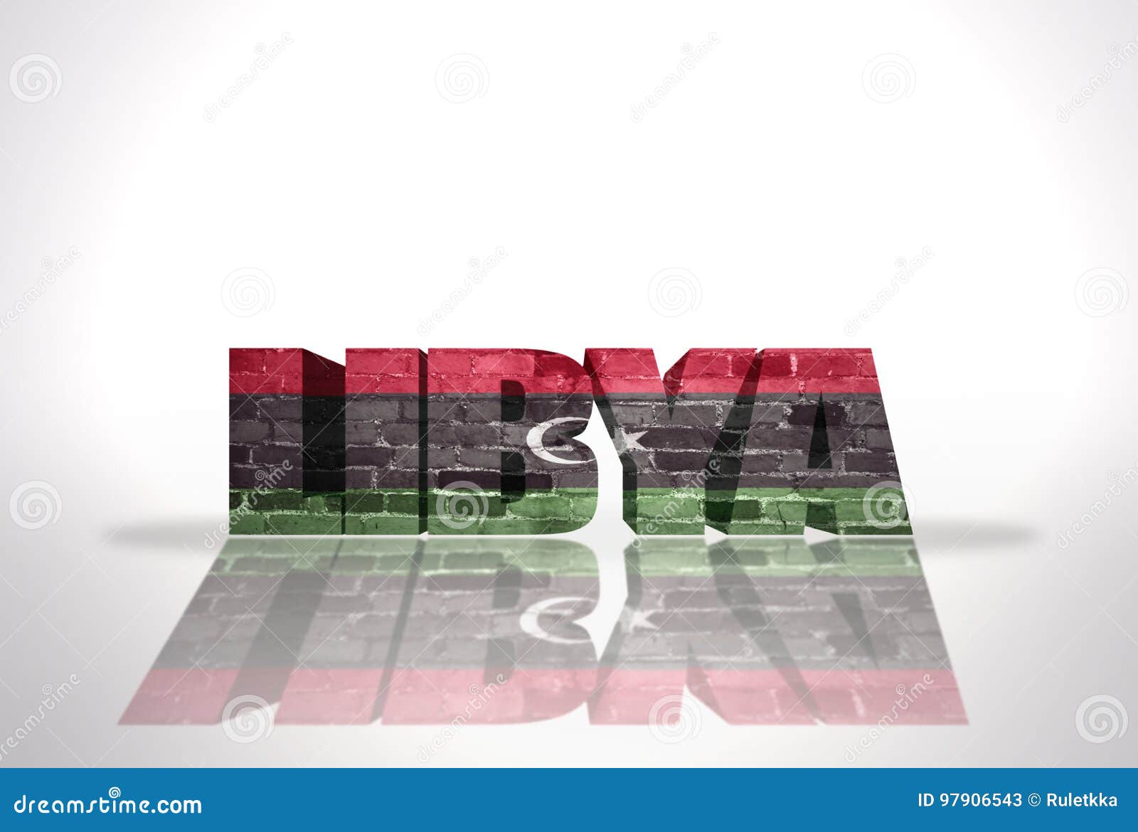 Word Libya on the White Background Stock Illustration - Illustration of ...