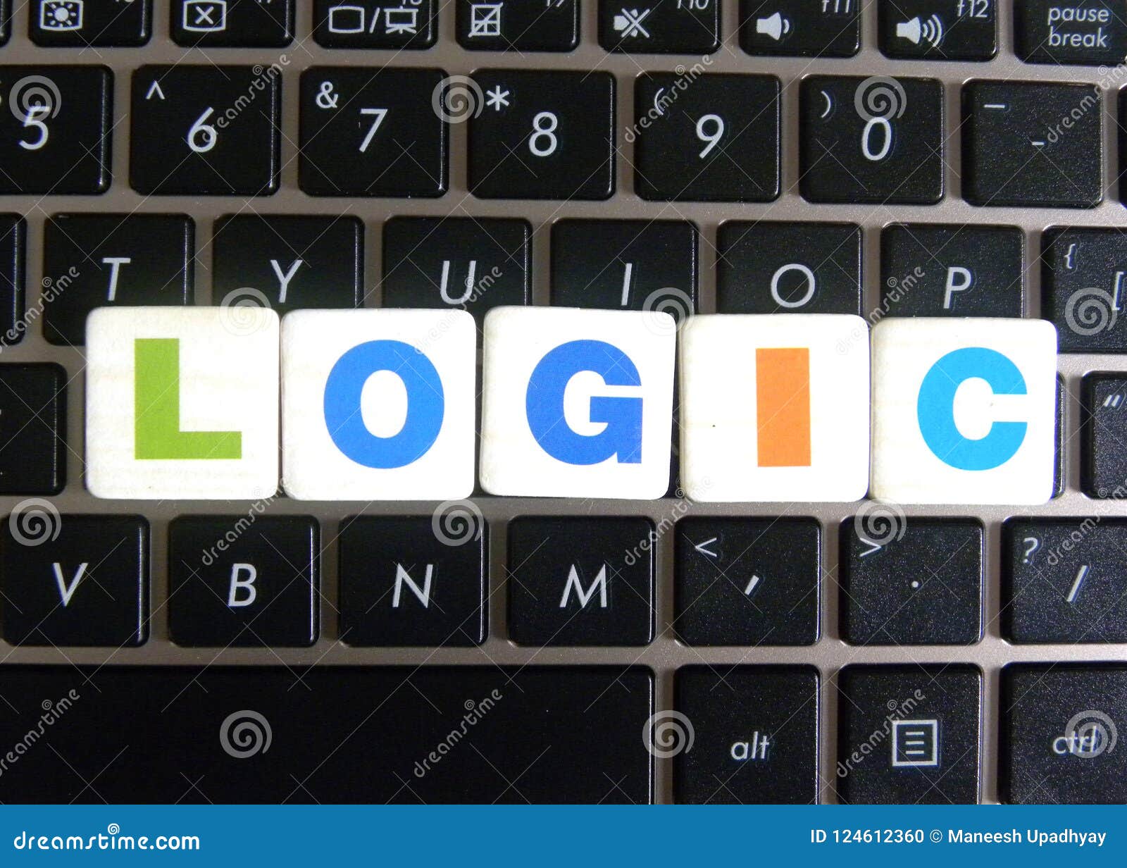 The Word Logic On A Puzzle Piece. Logical Thinking, Problem Solving ...