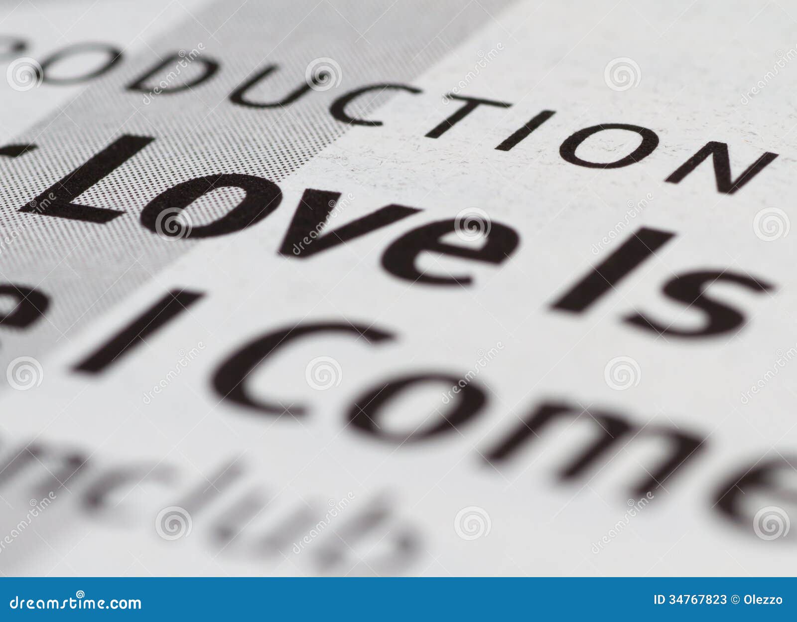 The word love in the book stock image. Image of emotions - 34767823