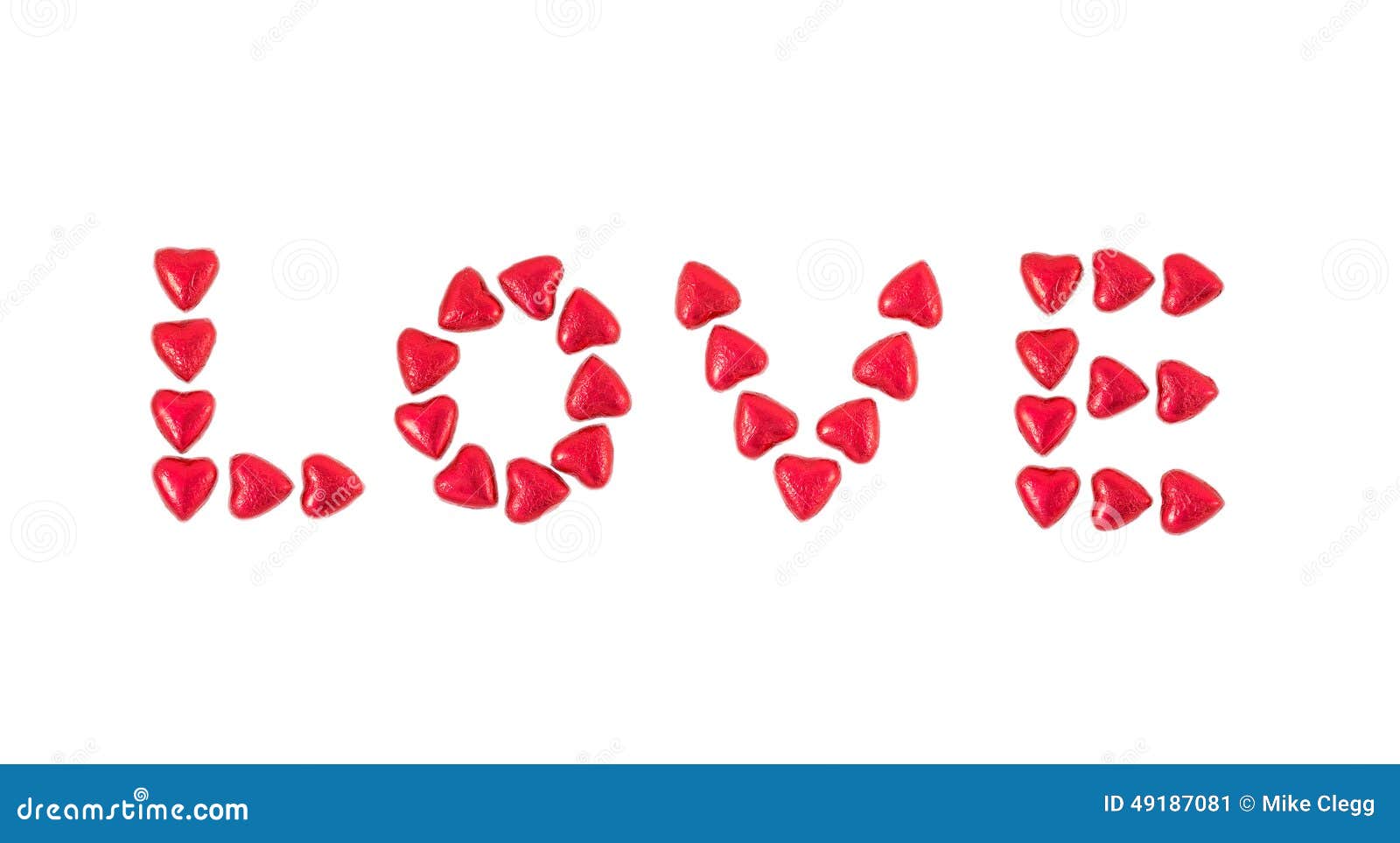 Love Written In Ribbon Strip Stock Photography | CartoonDealer.com ...