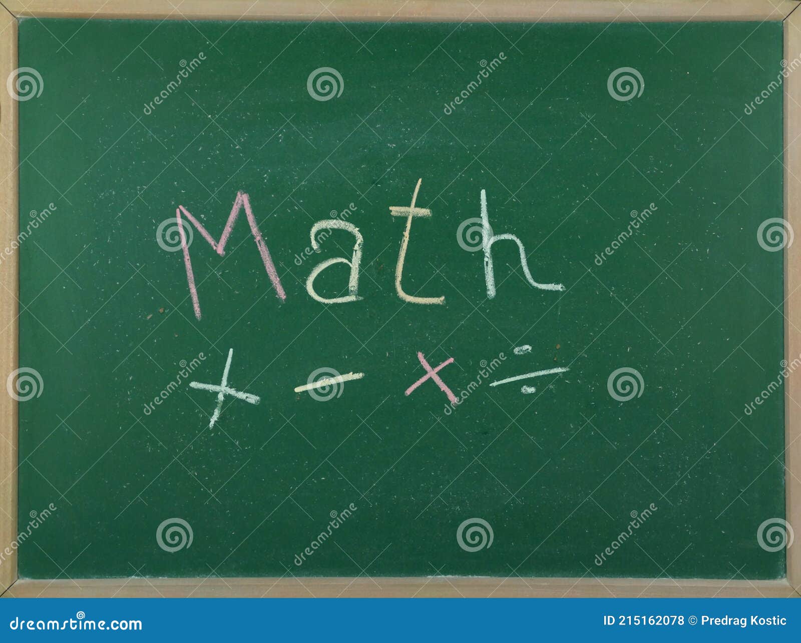 Word math and signs stock photo. Image of root, blackboard - 215162078