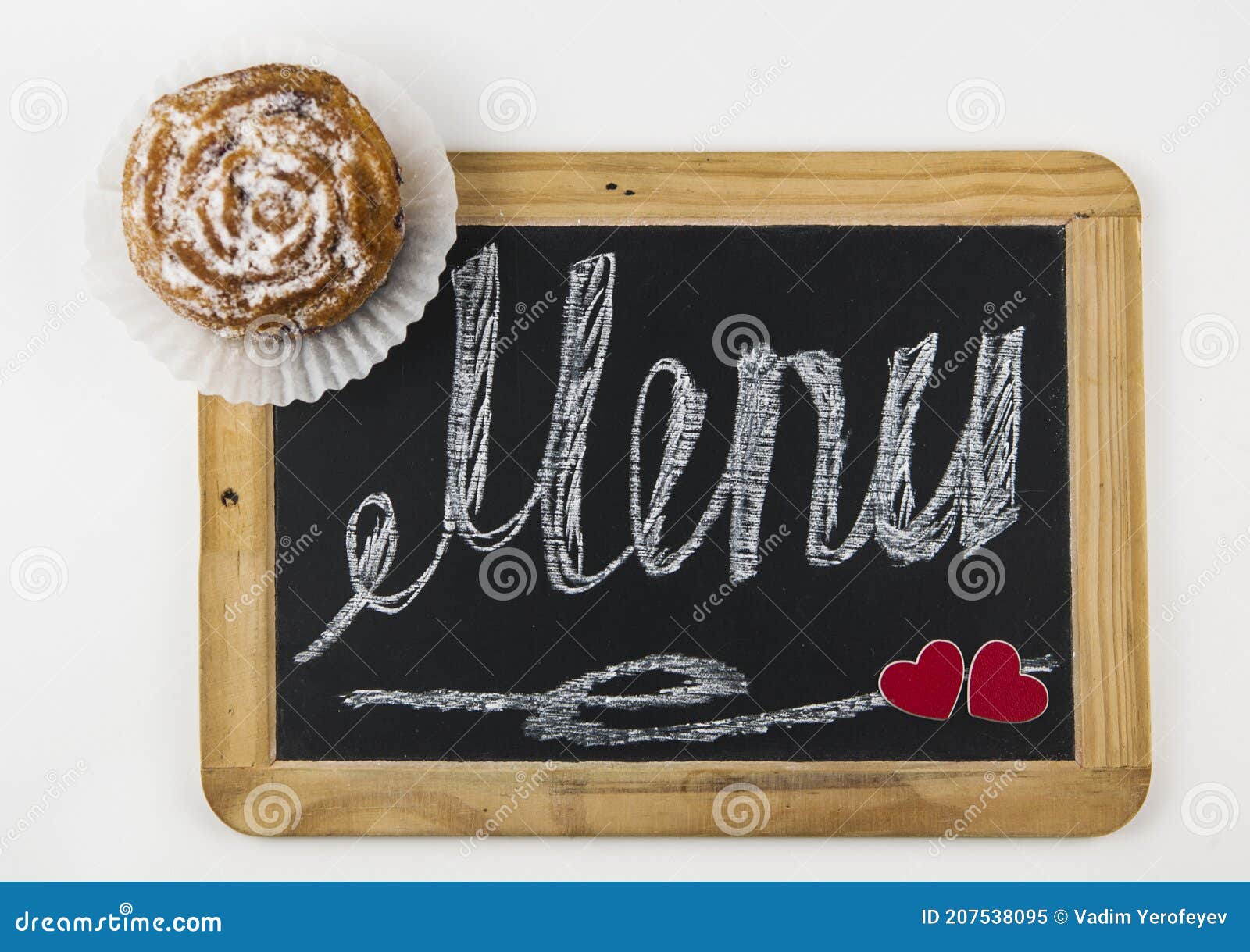 Word Menu on Chalk Board. Hand Written Stock Image - Image of wood ...