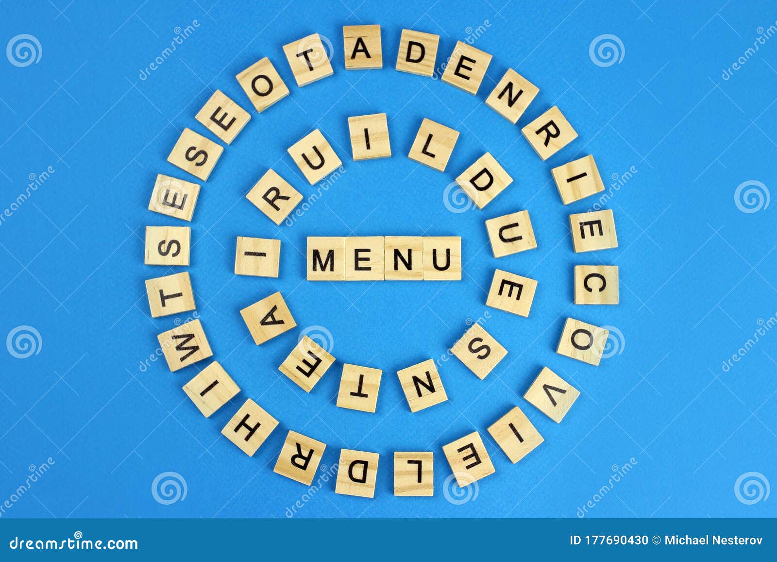 Word Menu On A Chalkboard Royalty-Free Stock Photo | CartoonDealer.com ...