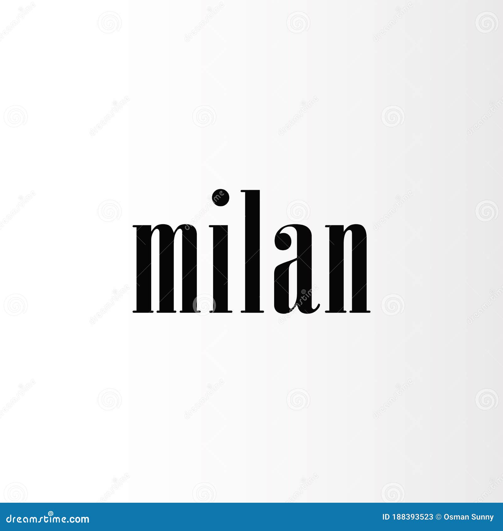 Milan Vector Map With Dark Colors. | CartoonDealer.com #188146159