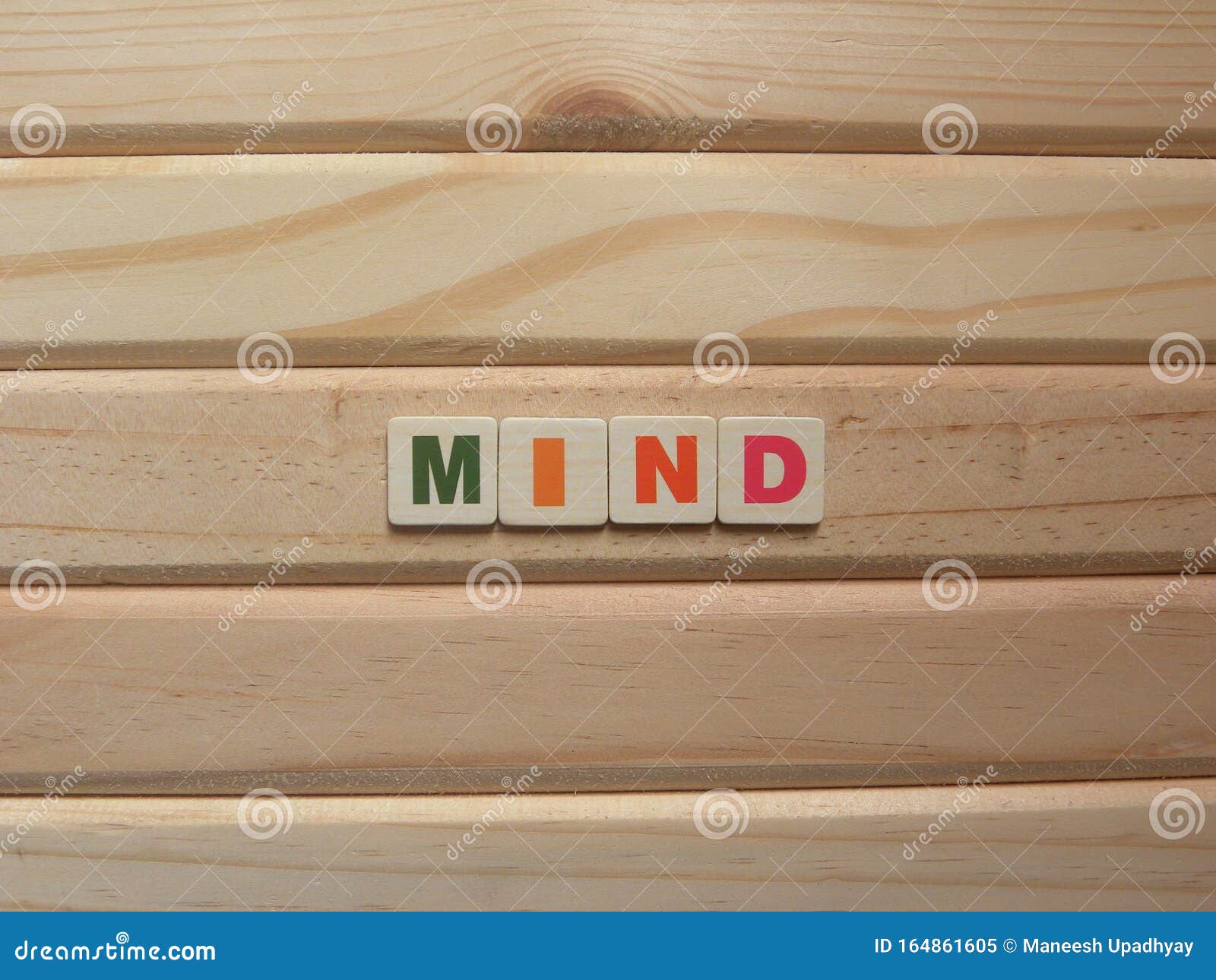 Word Mind on wood stock image. Image of grungy, consciousness - 164861605