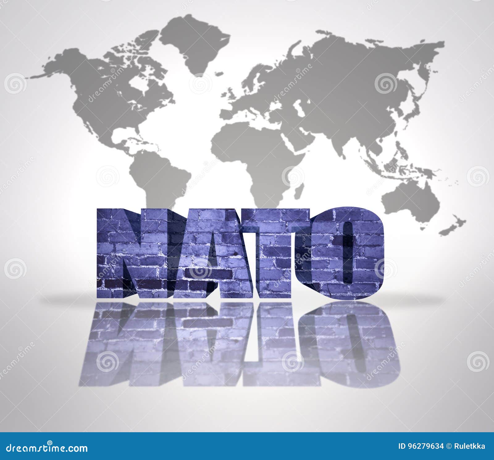 NATO And World Map Stock Illustration | CartoonDealer.com #90271024