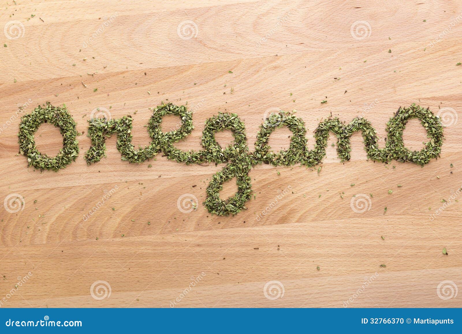 Word Oregano Written on Wooden Table Stock Photo - Image of food, table ...