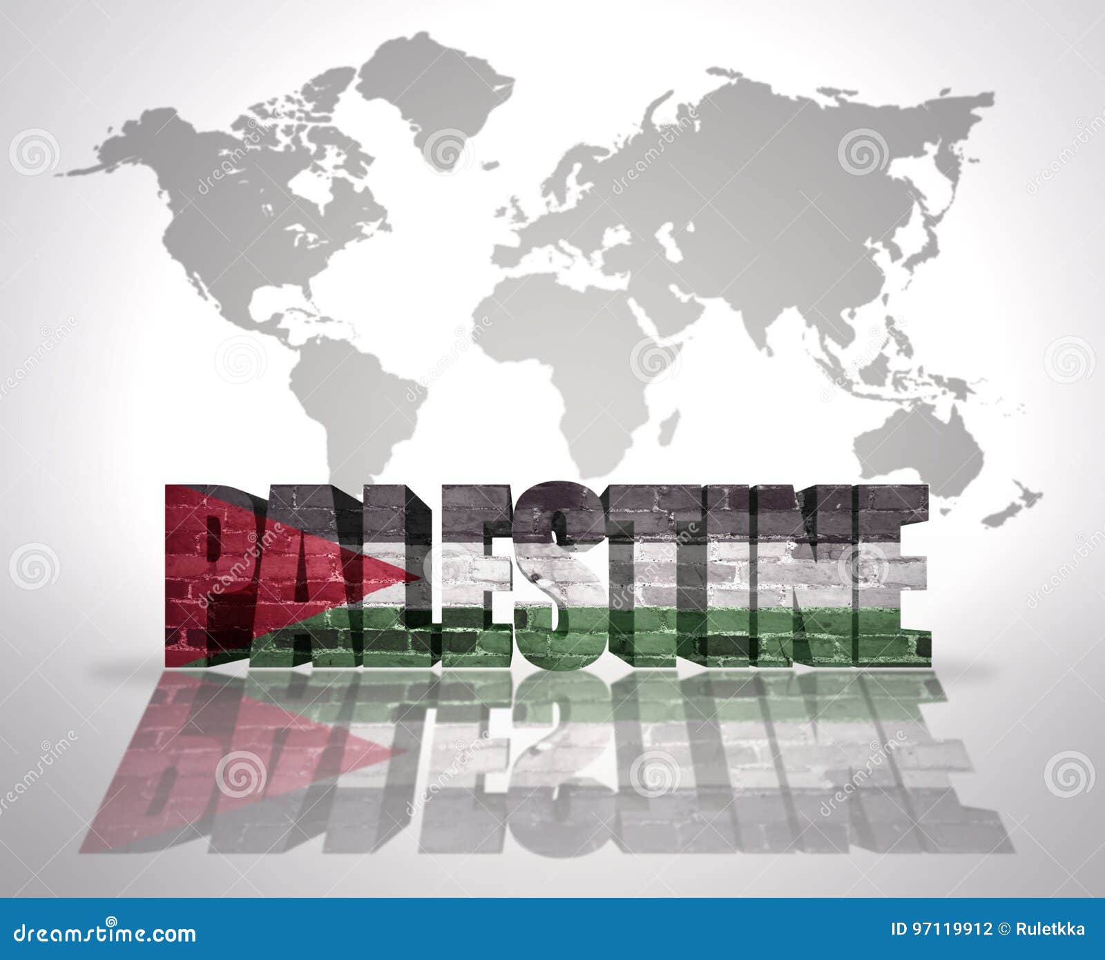 Word Palestine On A Map Background Royalty-Free Stock Photo ...