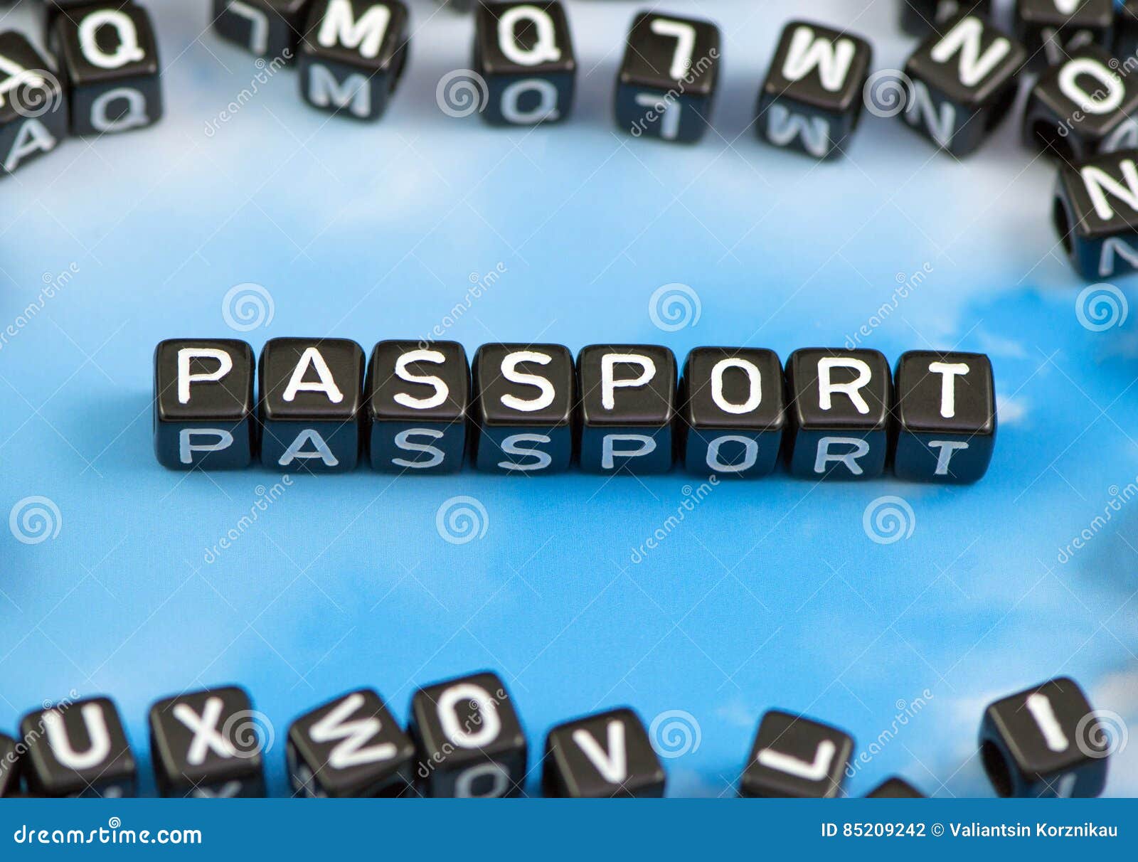 The word Passport stock photo. Image of letters, object - 85209242