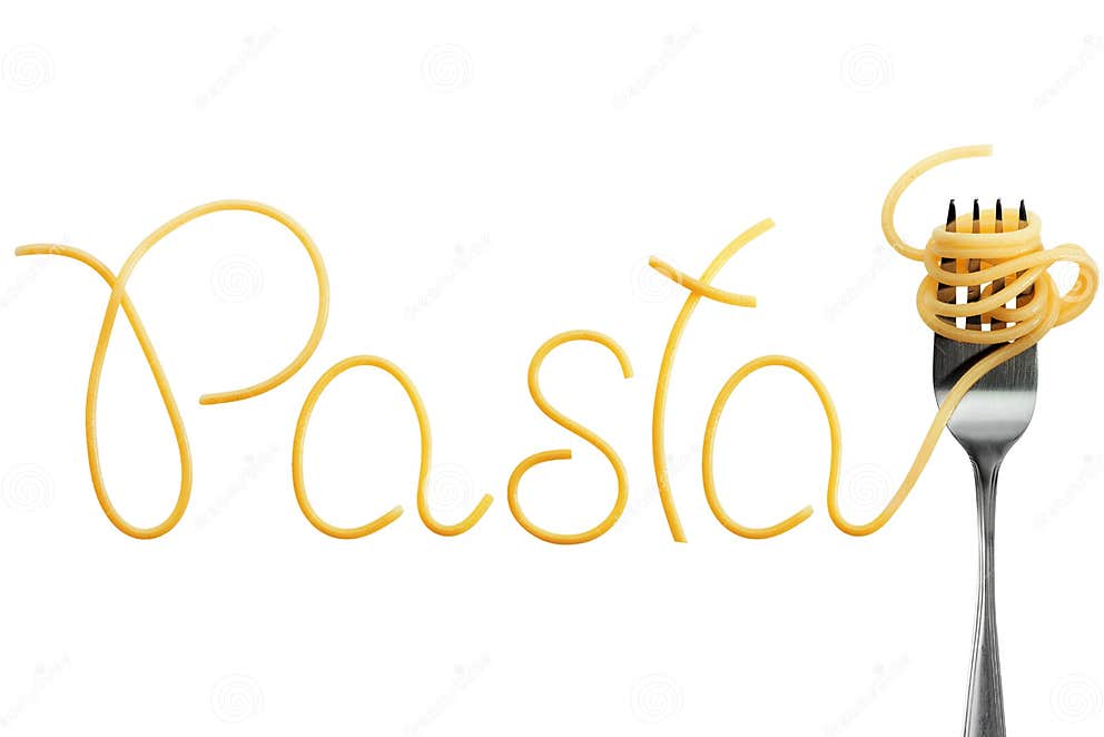 Pasta stock image. Image of copy, fresh, isolated, cuisine - 30054891