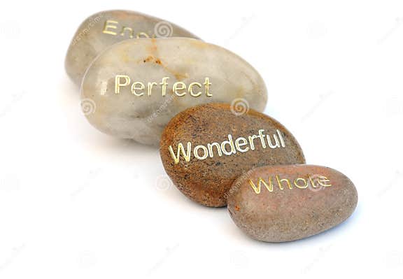 Word pebbles stock photo. Image of isolated, wonderful - 10029606