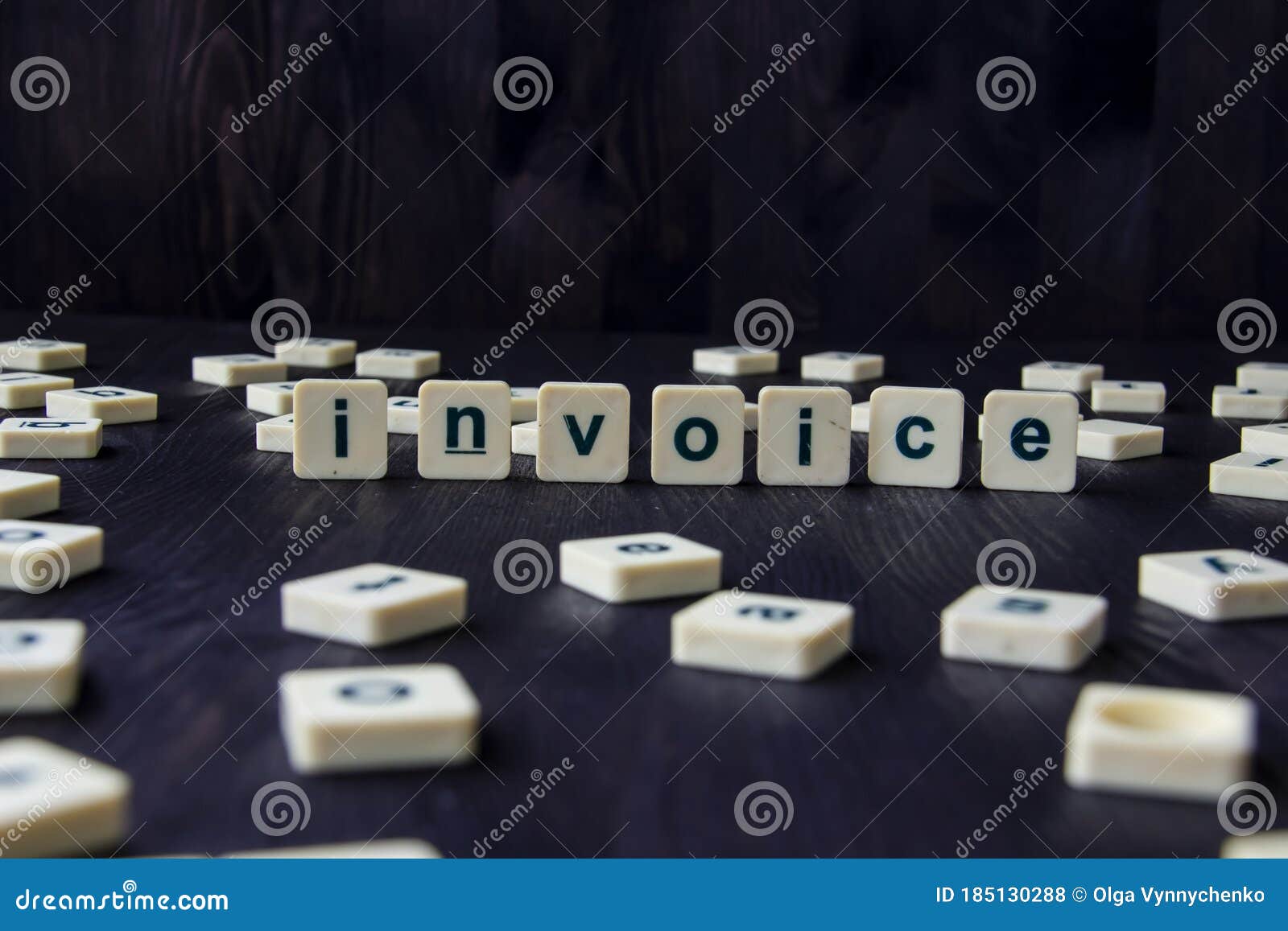 Invoice Letters On The Desk Stock Image | CartoonDealer.com #180919303
