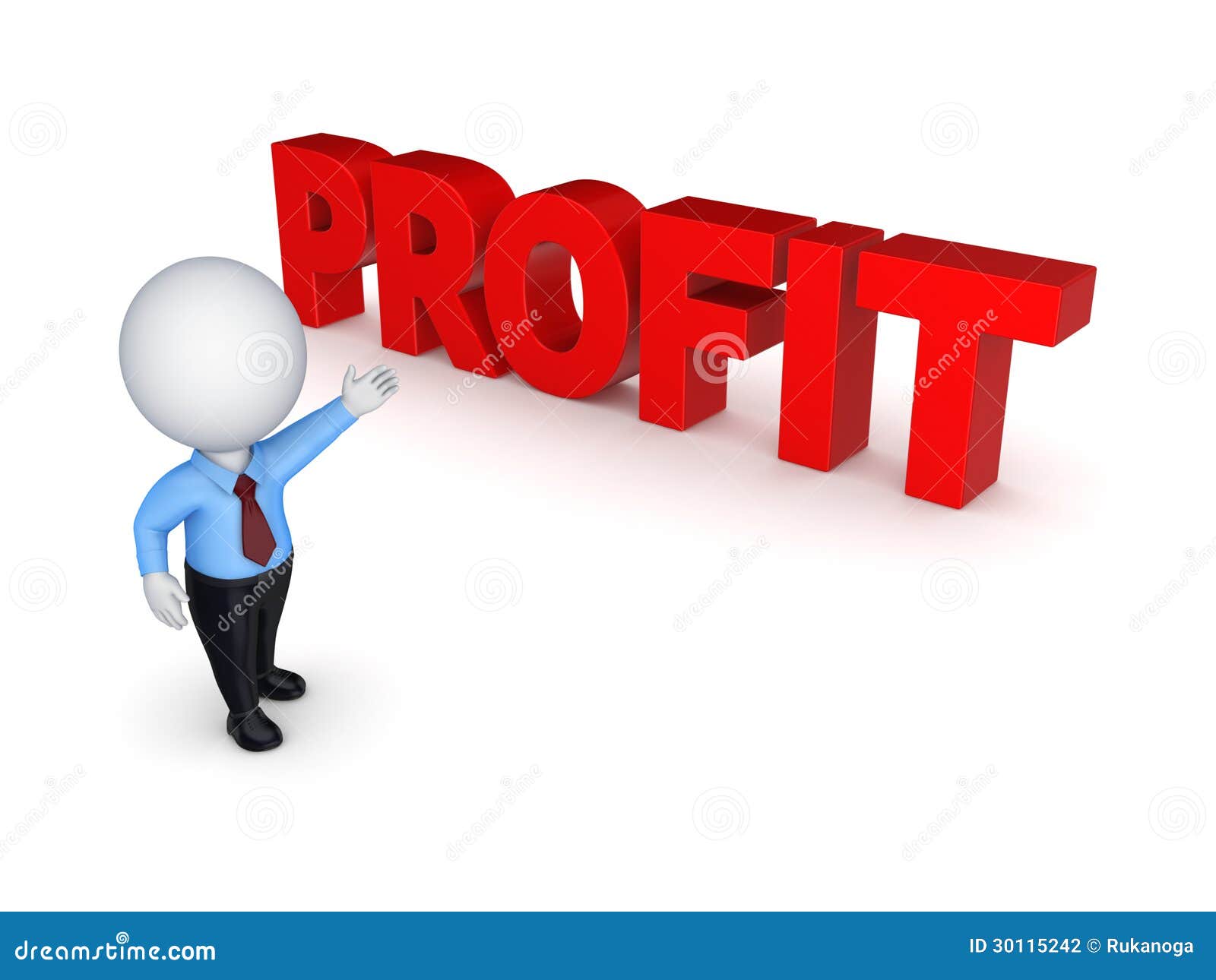 Word PROFIT. stock illustration. Illustration of grow - 30115242