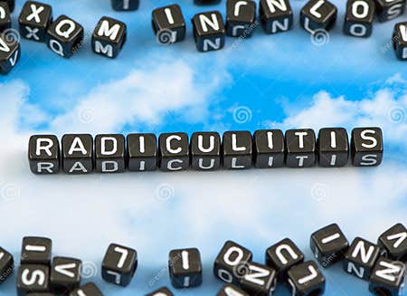 The word Radiculitis stock photo. Image of letters, medical - 85208928