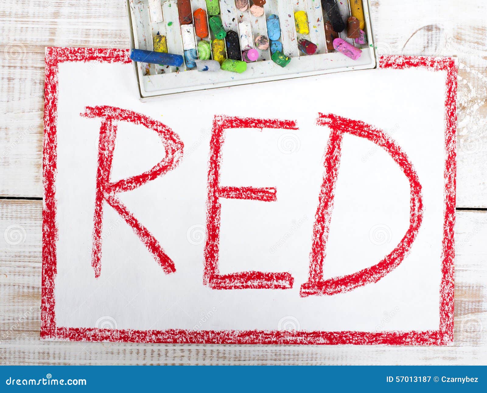 Word red stock illustration. Illustration of letters - 57013187