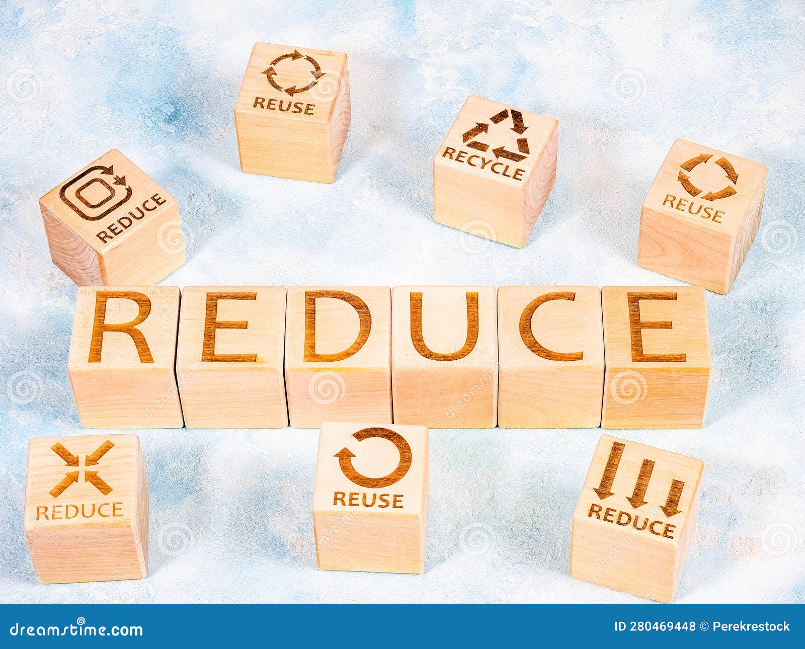 Word REDUCE As Resources Consumption Concept Stock Photo - Image of ...