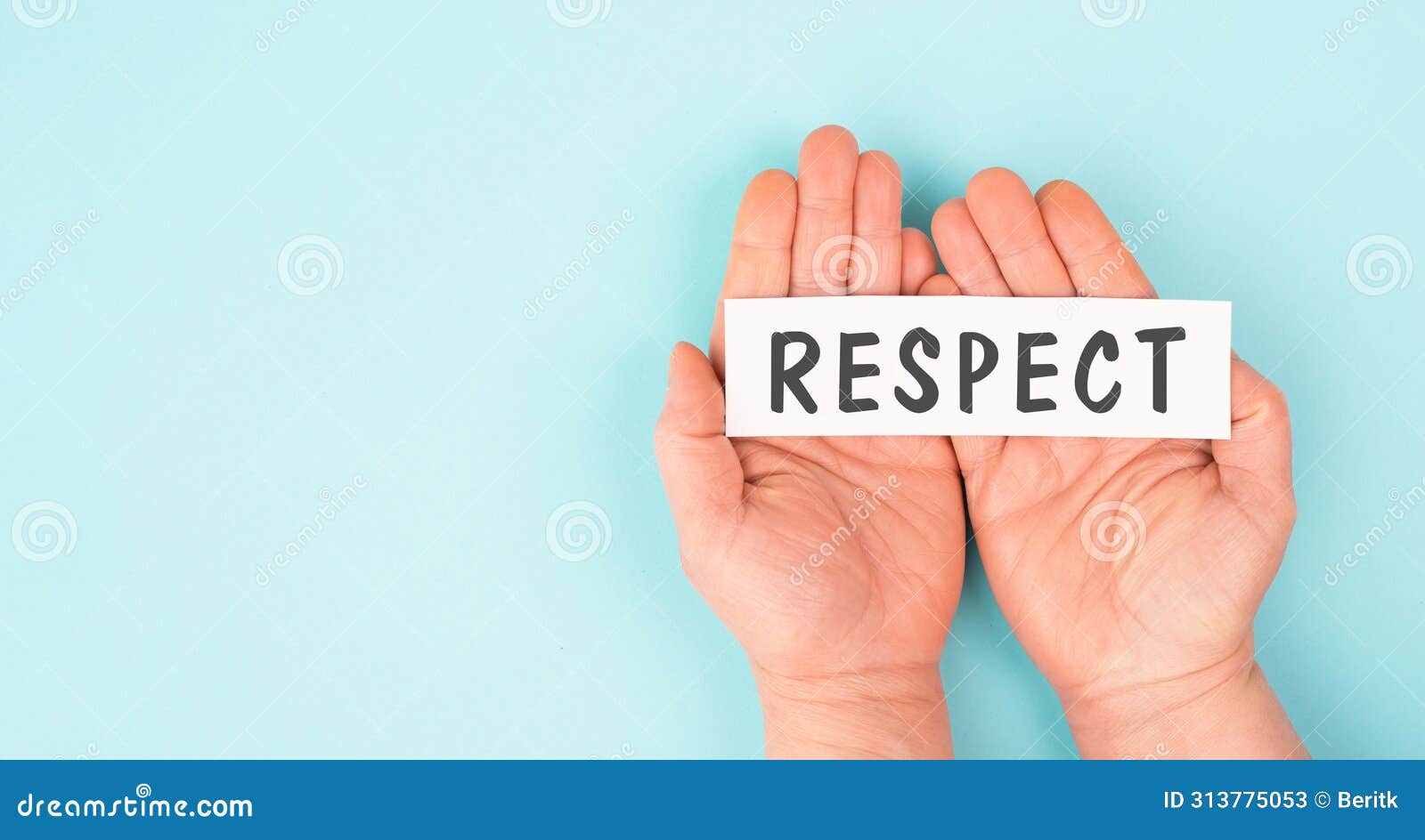 The Word Respect is Standing on a Paper, Responsibility, Tolerance and ...