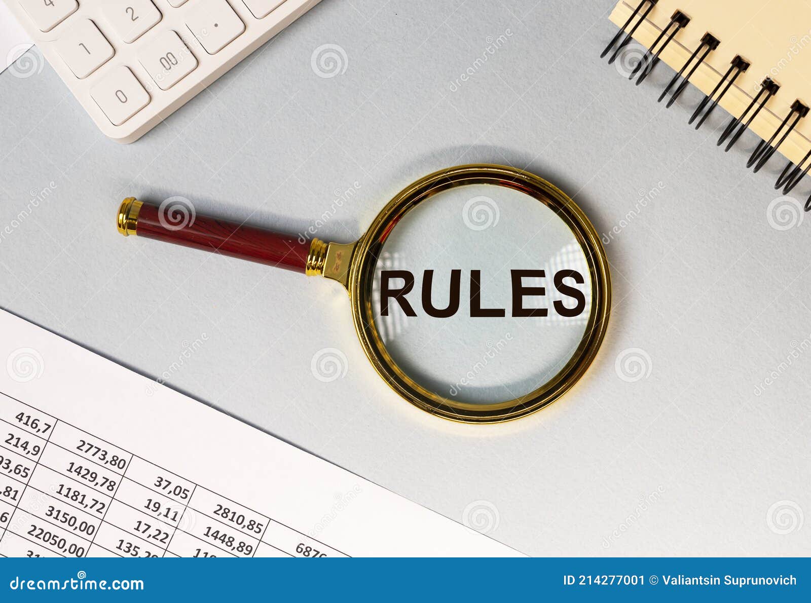 Word Rules, Concept of Regulations and Guideline, Management Stock ...