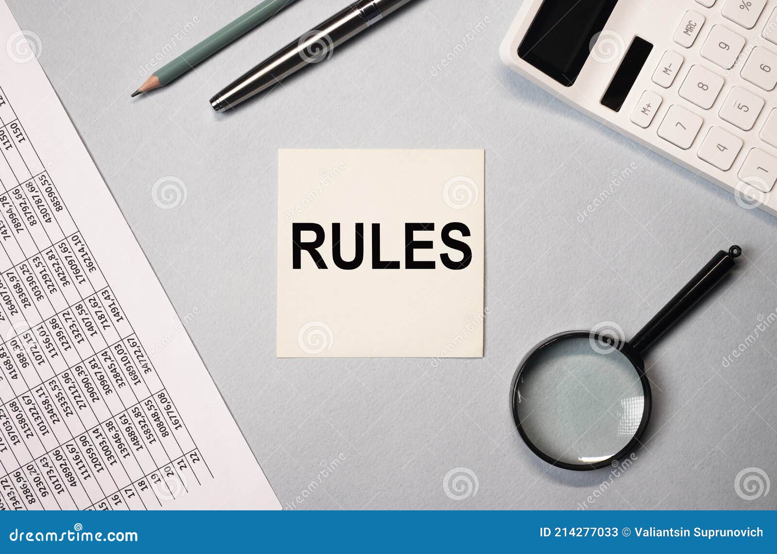 Word Rules, Concept of Regulations and Guideline, Management Stock ...