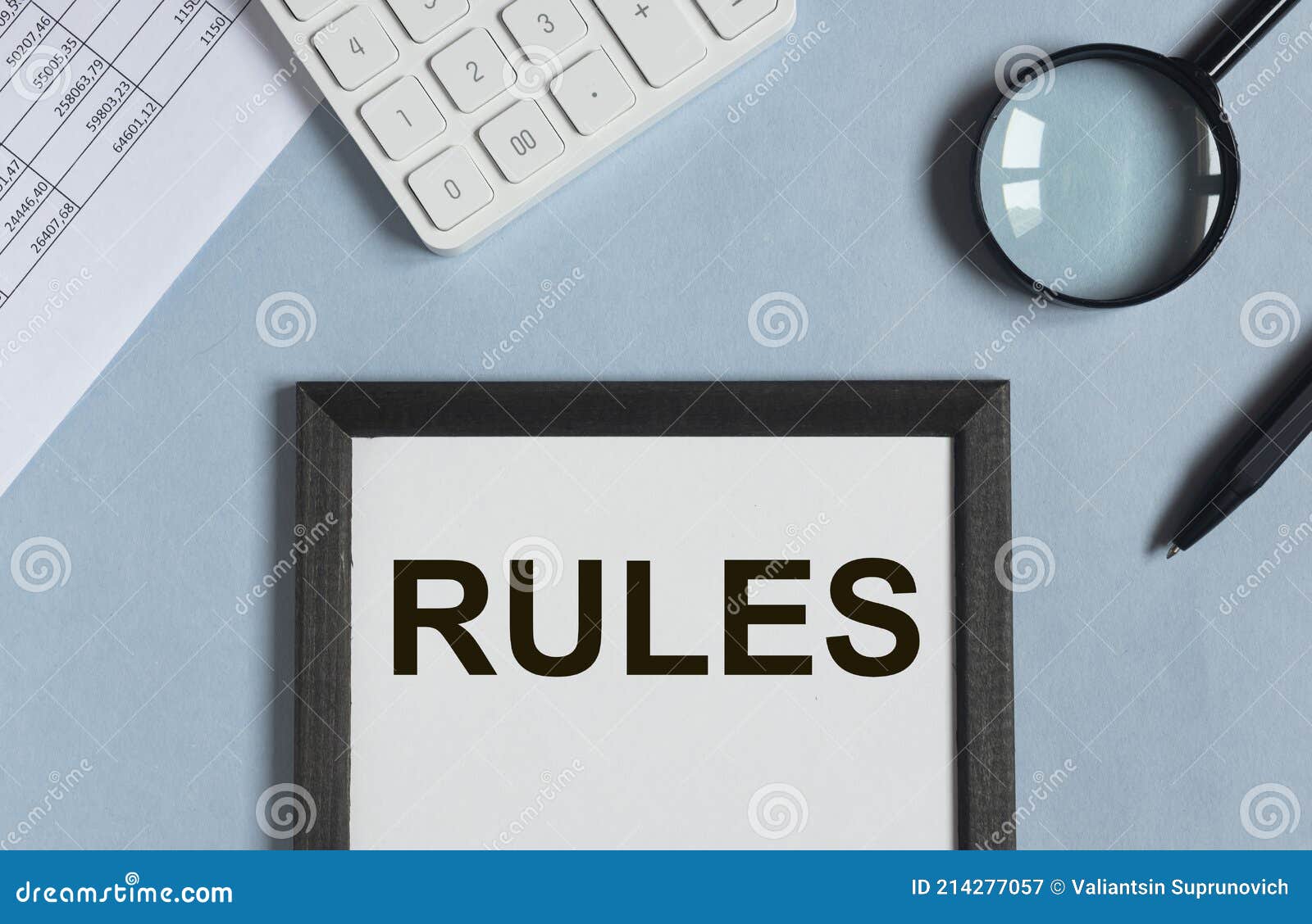Word Rules, Concept of Regulations and Guideline, Management Stock ...