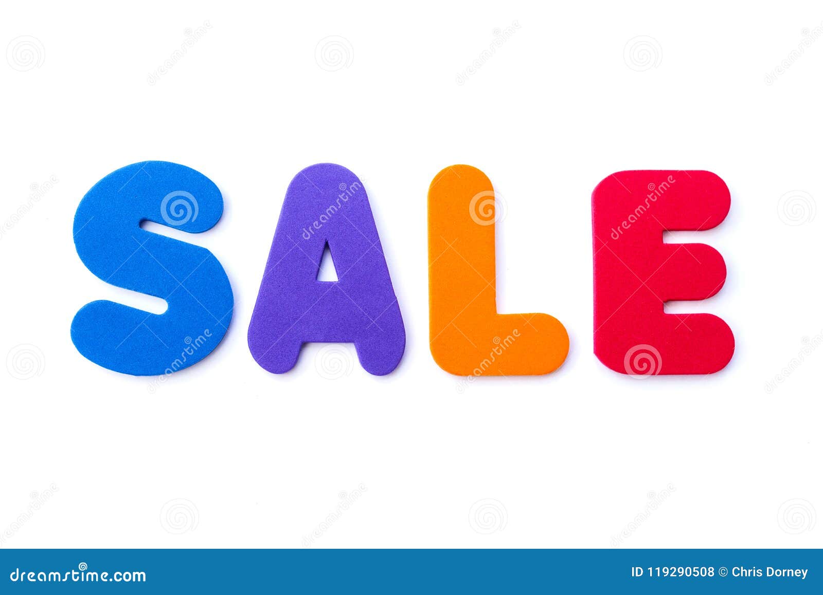 The word SALE stock photo. Image of deal, closing, emblem - 119290508
