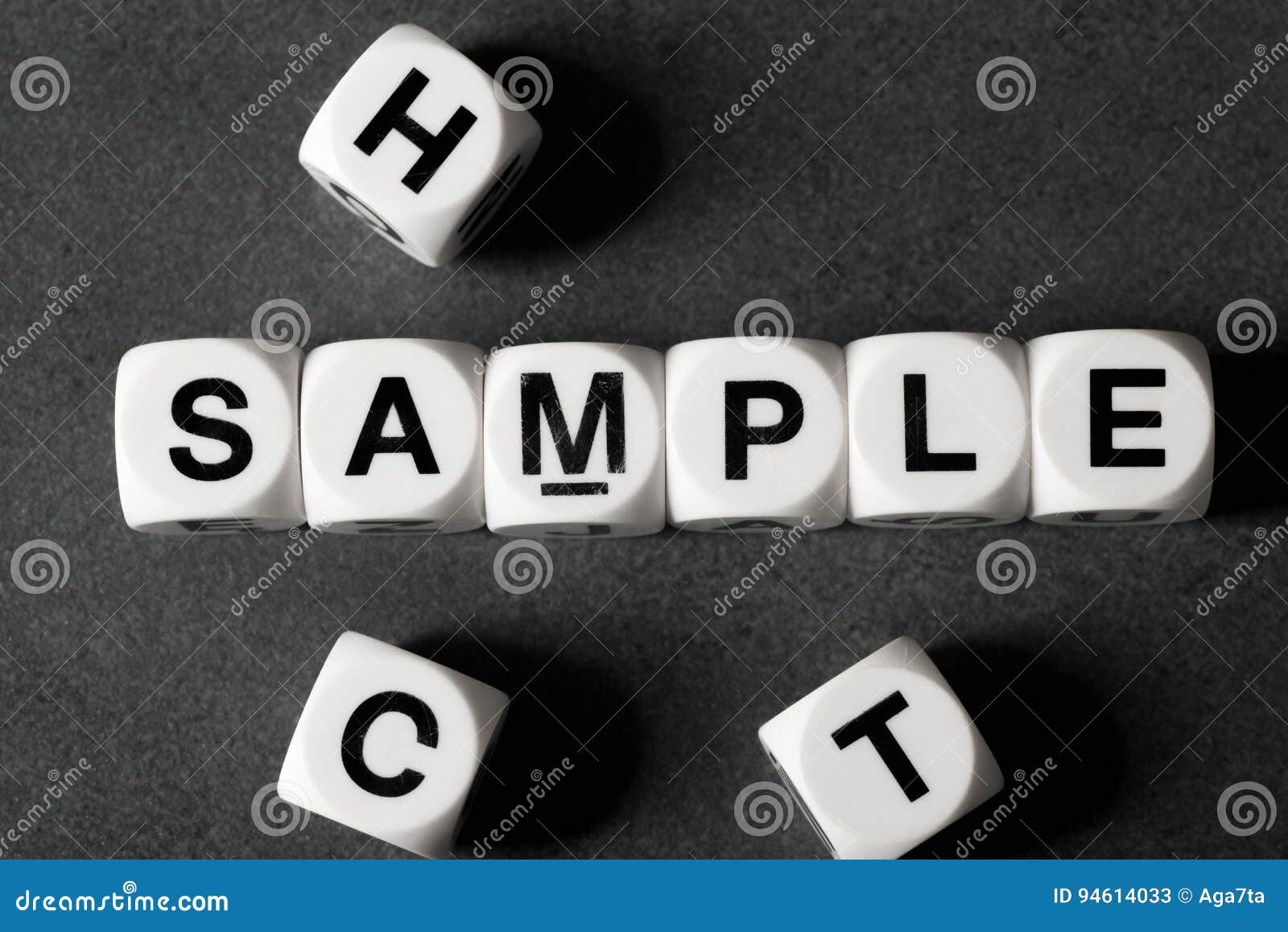 Word Sample On Keyboard Background Royalty-Free Stock Photo ...