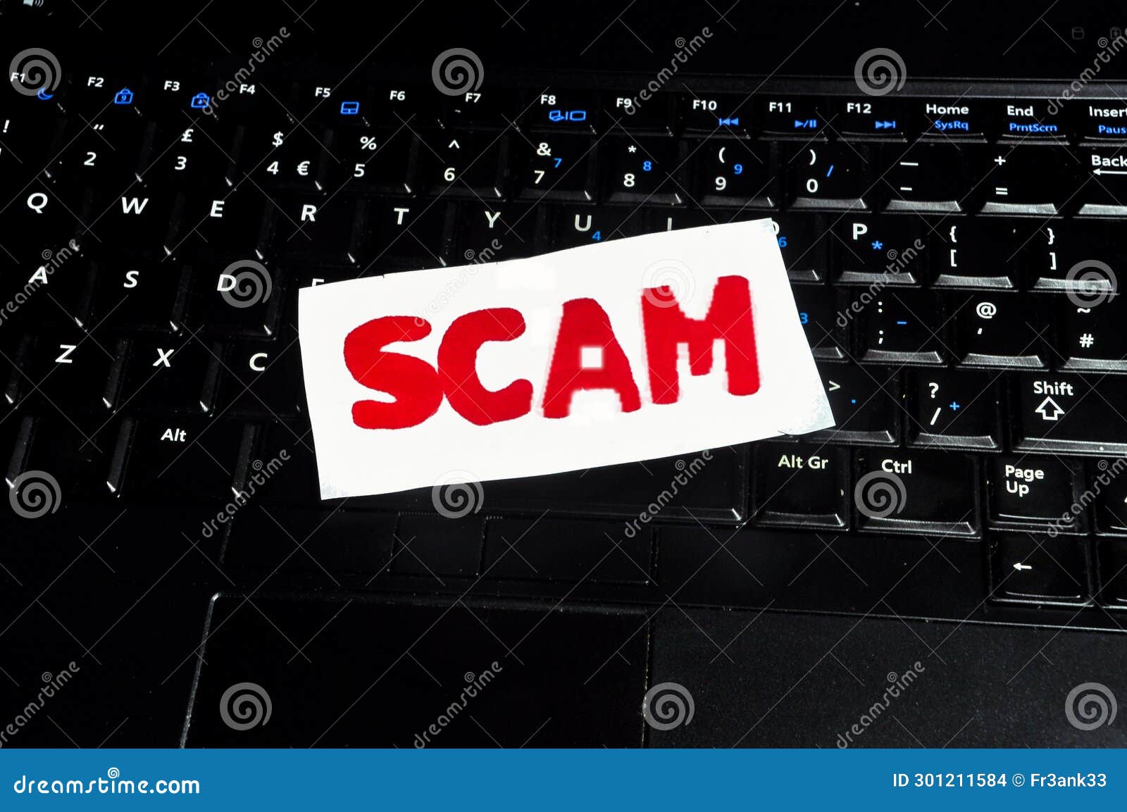 Scam stock photo. Image of scam, online, money, robbery - 301211584