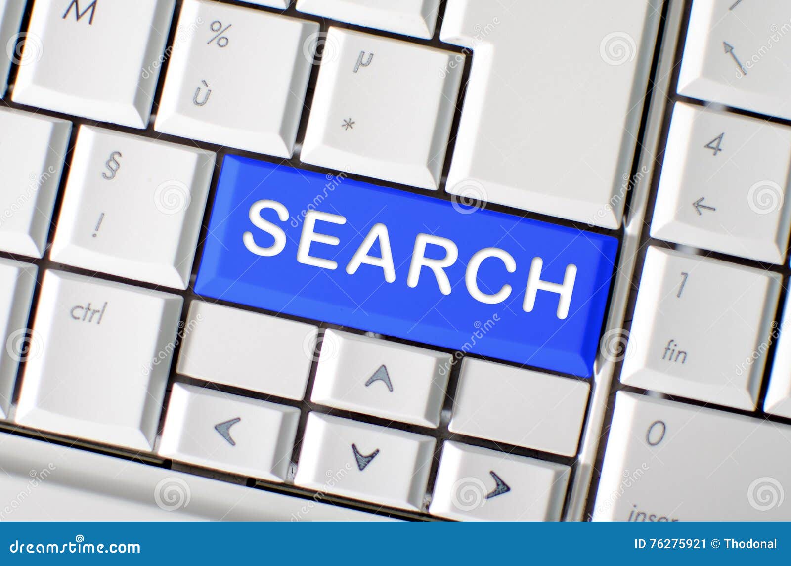 Word Search on Computer Keyboard Key Stock Image - Image of computer ...