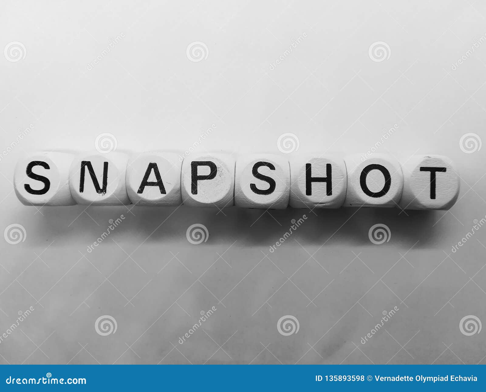 Word Snapshot Spelled on Dice Stock Photo - Image of alphabet, font ...
