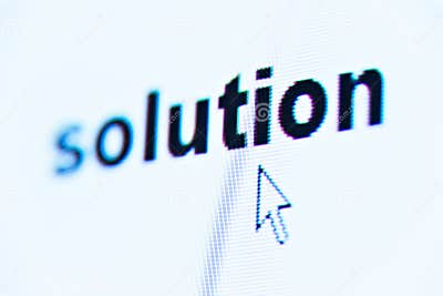 Word solution stock photo. Image of background, creativity - 9293470