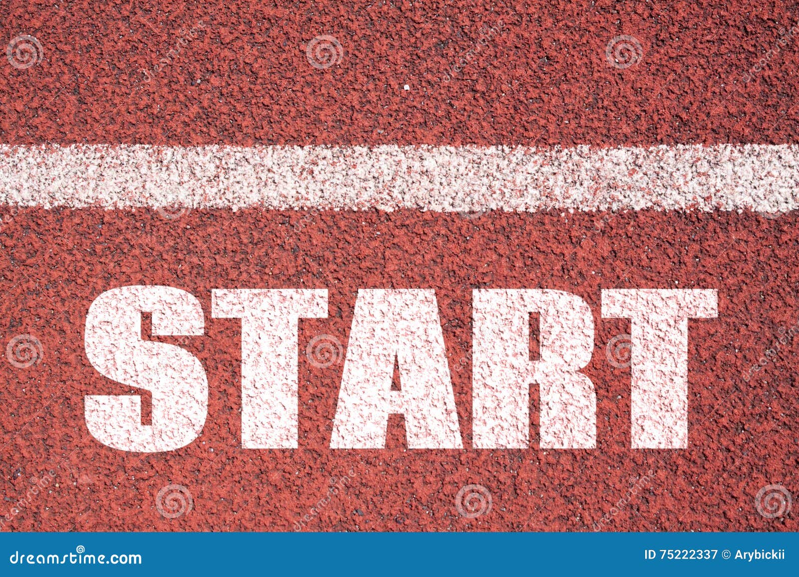 Word Start written stock illustration. Illustration of direction - 75222337