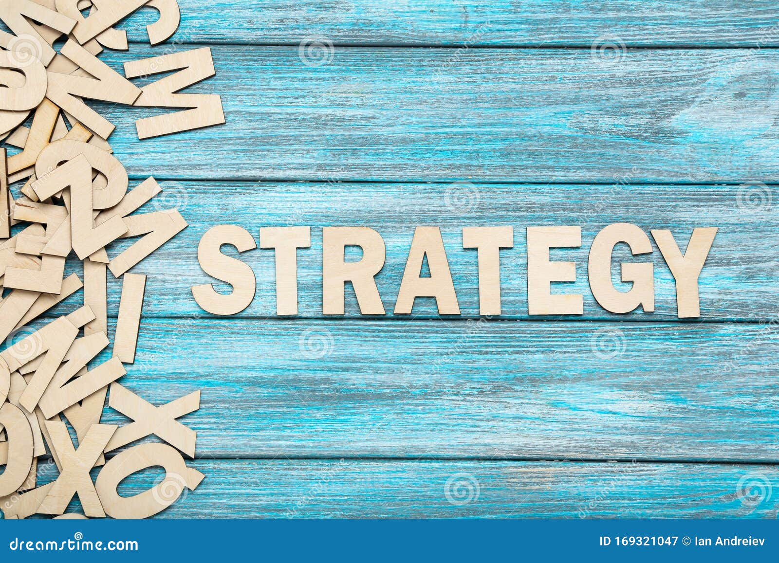 Word Strategy stock image. Image of character, abstract - 169321047