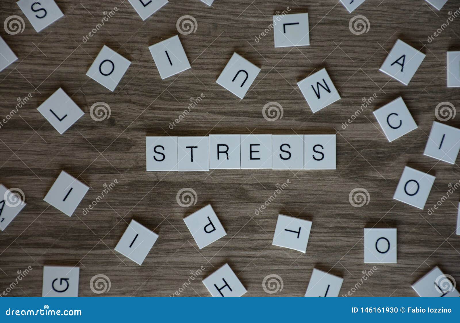 Word Stress in Uppercase Letters with Single Letters All Around it ...