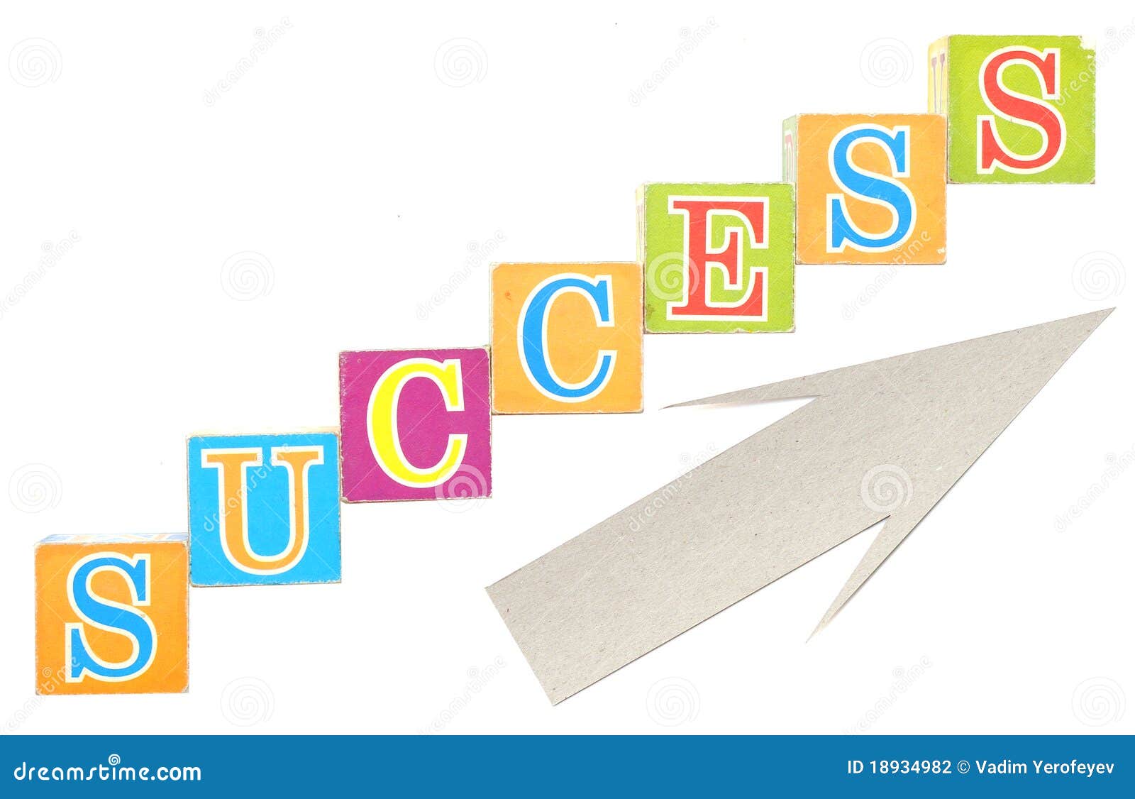 Word success as a ladder stock photo. Image of concept - 18934982
