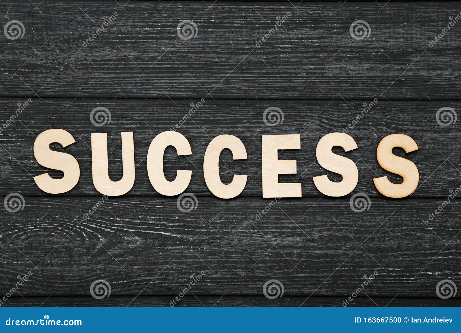 Word Success by Wooden Letters Stock Photo - Image of success ...