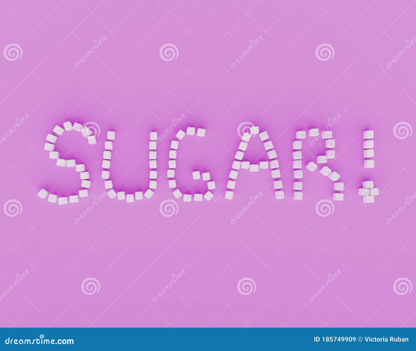 Word Sugar Written On Heap Of Granules. Vector Image | CartoonDealer ...