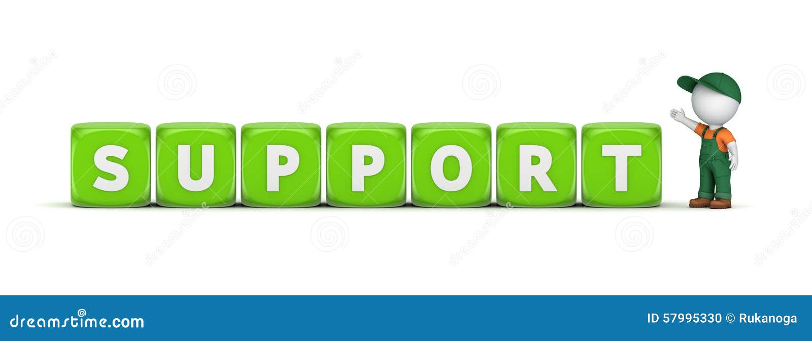 Word SUPPORT stock illustration. Illustration of craftsman - 57995330